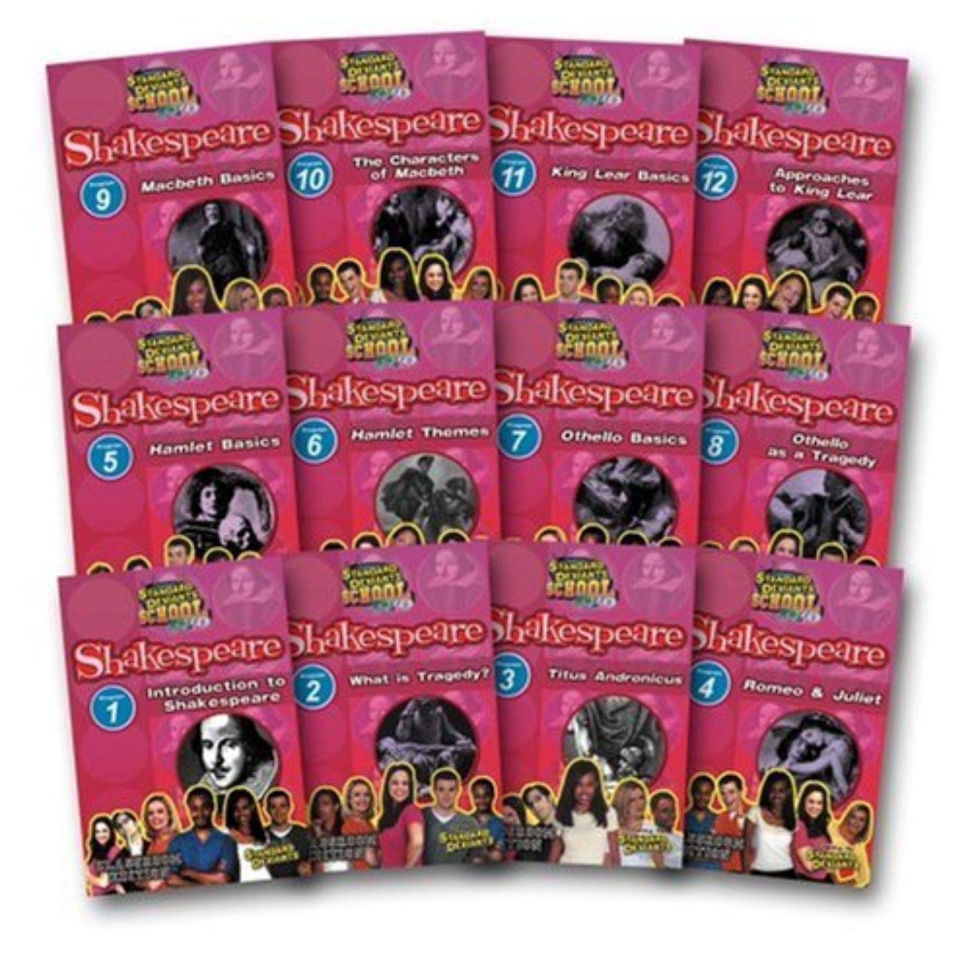 Amazon.com: Standard Deviants School - Shakespeare Super Pack (Classroom Edition) : Standard ...