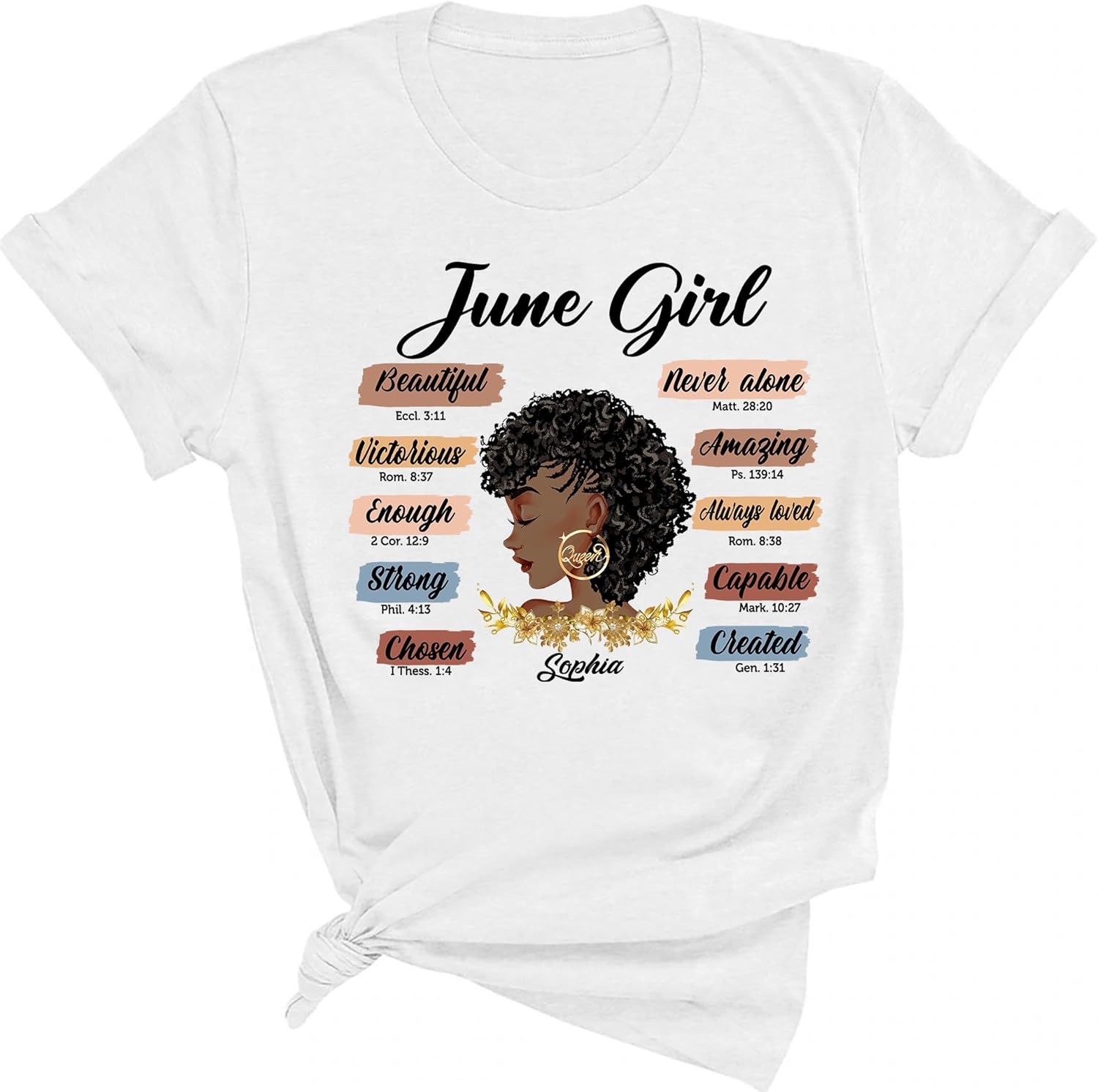 GERBERA STORY - Custom June Shirt June Birthday Gifts for Her Birthday ...