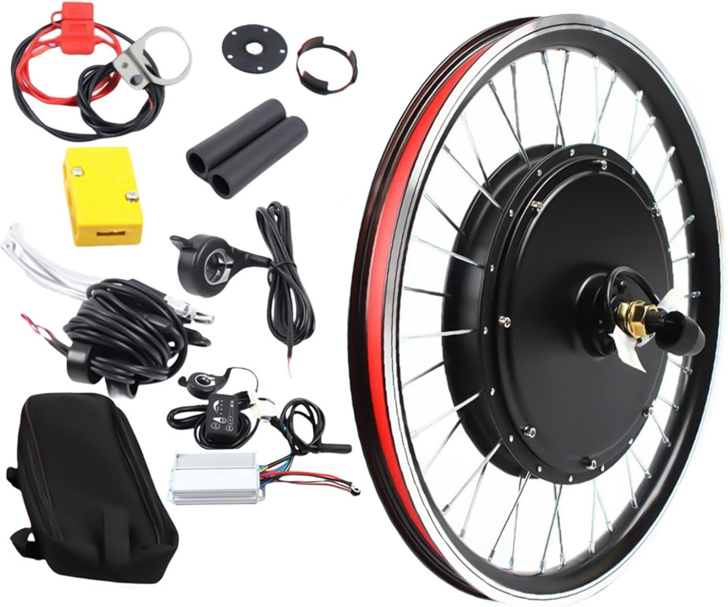 Amazon.com : TBVECHI Electric Bike Kit, 20'' E-Bike Kit 48V 1000W ...