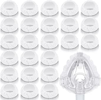 Sosation 24 Pack Mask Liners Full Face Reusable Soft Mask Covers Reduce ...