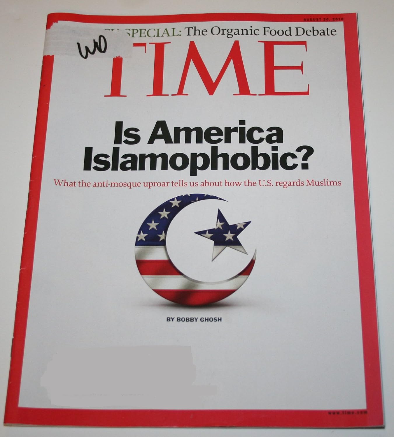 Time Magazine August 30, 2010 Is America Islamophobic?: Amazon.com: Books
