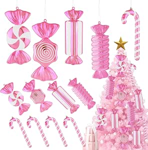 Amazon.com: Lanpn Large Candy Cane Christmas Decorations, Giant ...