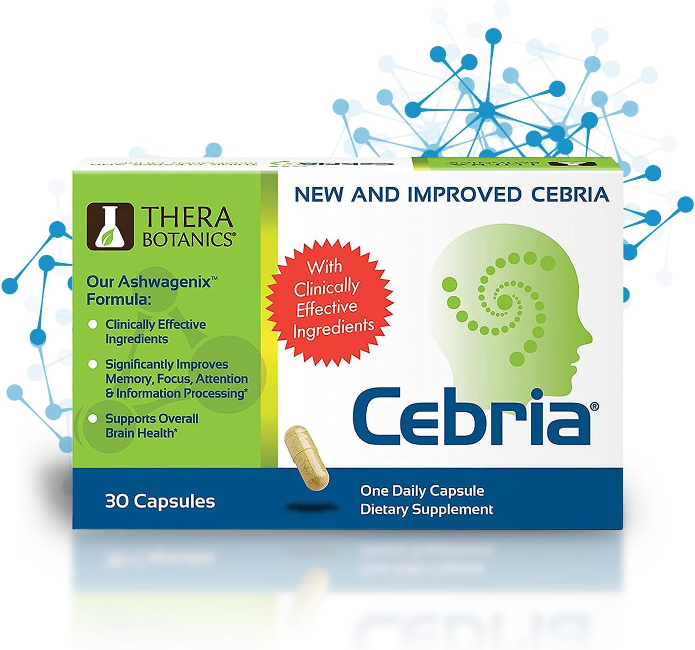 Amazon.com: Cebria Brain Supplement for Men, Women & Seniors ...