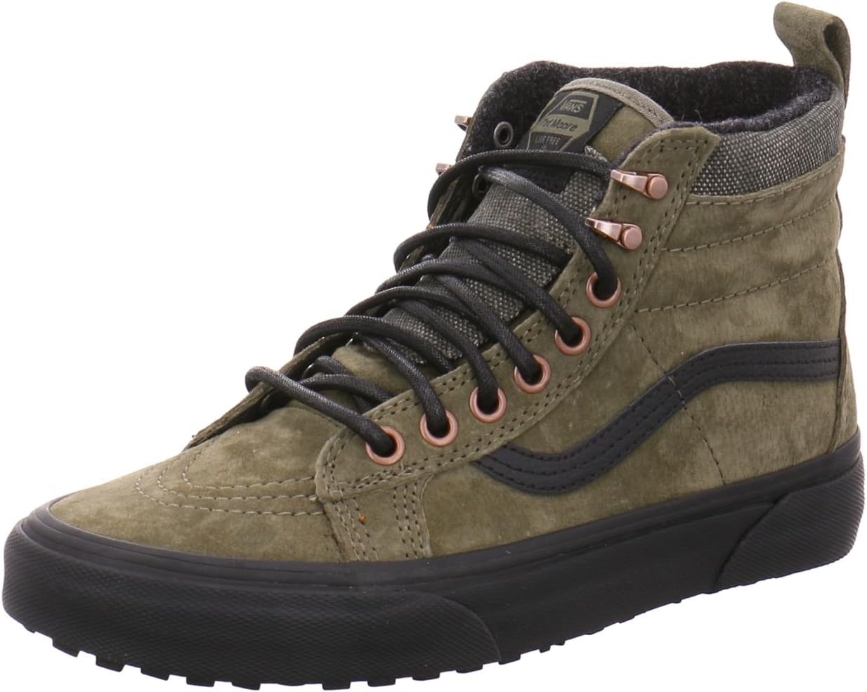 Amazon.com | Vans SK8-Hi (MTE) Pat Moore/Grape Leaf VN0A33TXOGY Men's ...