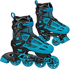 Amazon.com : Boys and Girls Adjustable in-line Roller Skates Roller ...