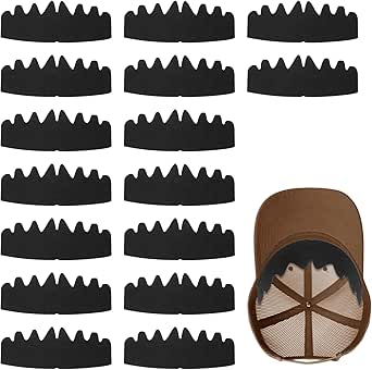 Amazon.com: Gjinxi 16 Pieces Hat Shaper Inserts Black Baseball Caps ...