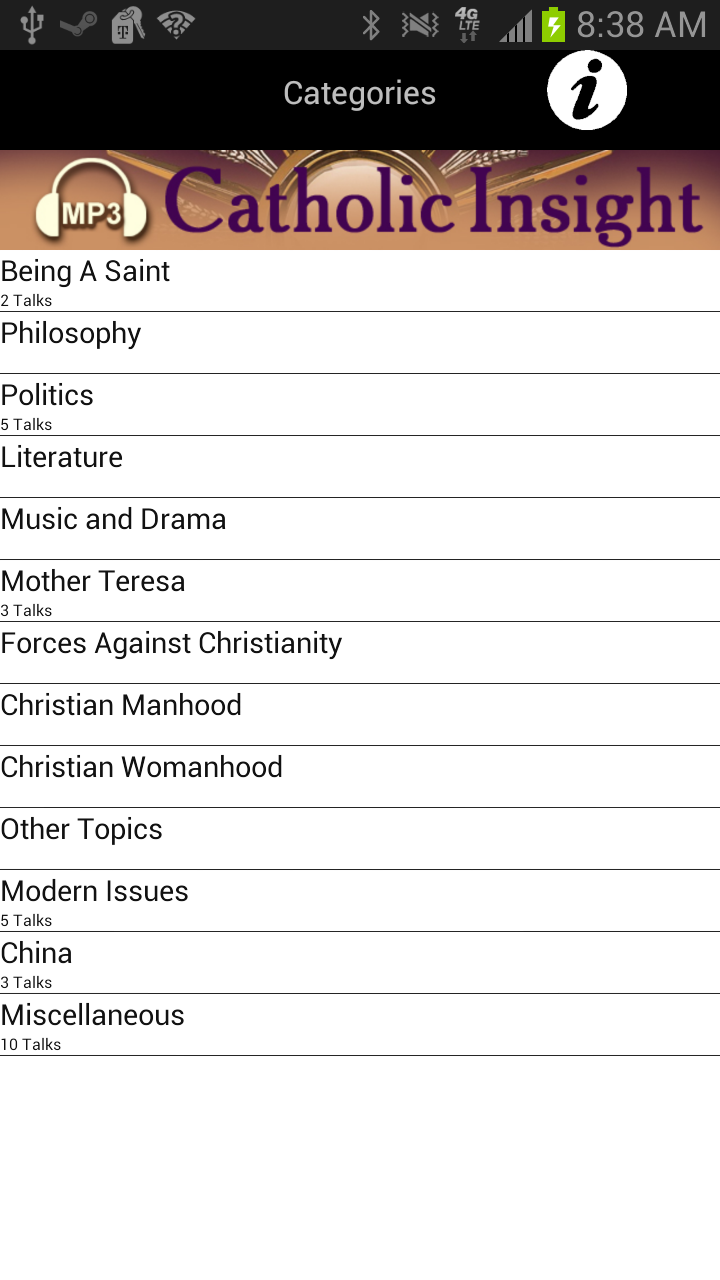 Audio Catholic Insight - App on Amazon Appstore