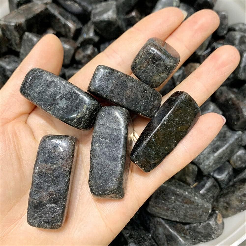 Amazon.com: SKINII 100g Natural Black Firework Stone Crystal Specimen ...