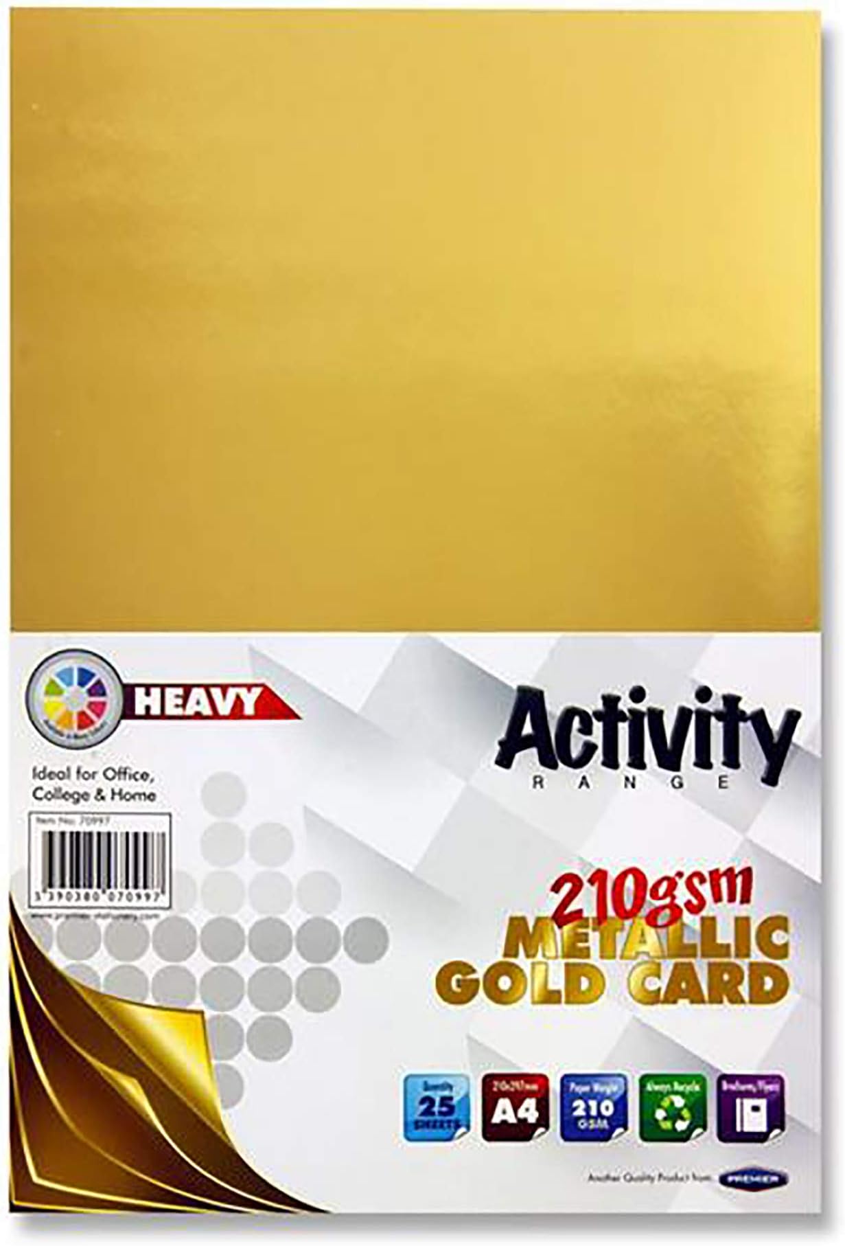 Oakwood Archer A4 Gold Mirror Card : Amazon.co.uk: Home & Kitchen