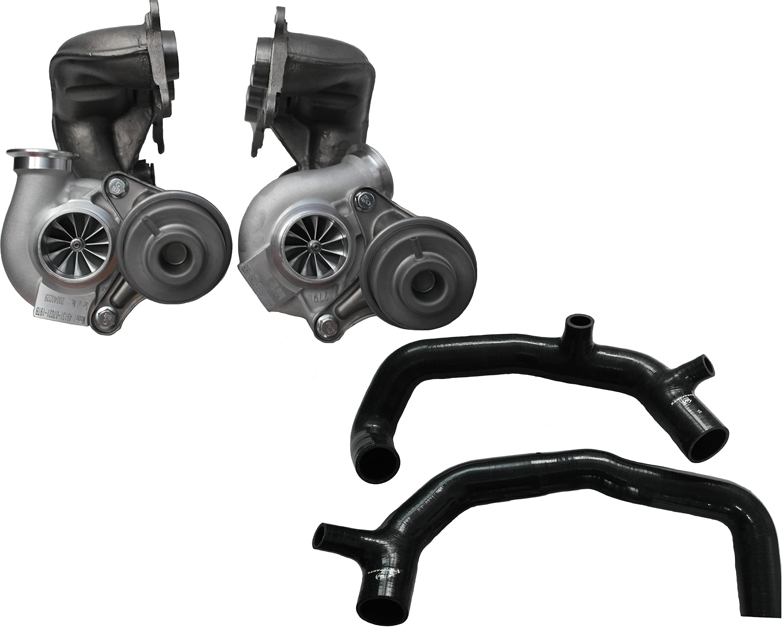Amazon.com: TOPAZ TD03 N54 Twin Upgrade Turbo Turbocharger Compatible ...