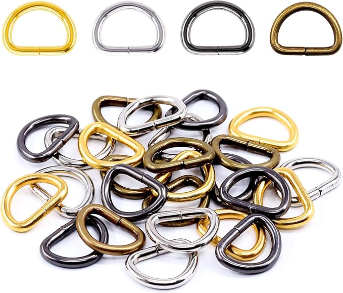 Amazon.com: Swpeet 120Pcs 5/8 Inch - 15mm 4Colors Multi-Purpose Metal D ...