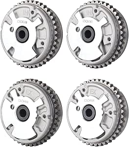 Amazon.com: 4PCS Variable Timing Sprocket Cam VVT Gears Intake & Exhaust Camshaft Adjuster Cam ...