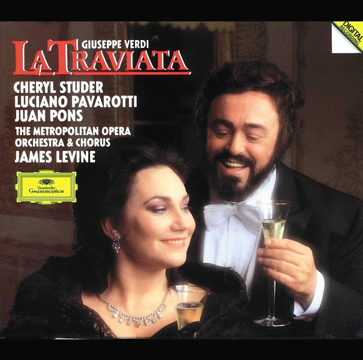 La Traviata : Levine( Direttore), Pavarotti( Tenore), Cheryl Studer ...