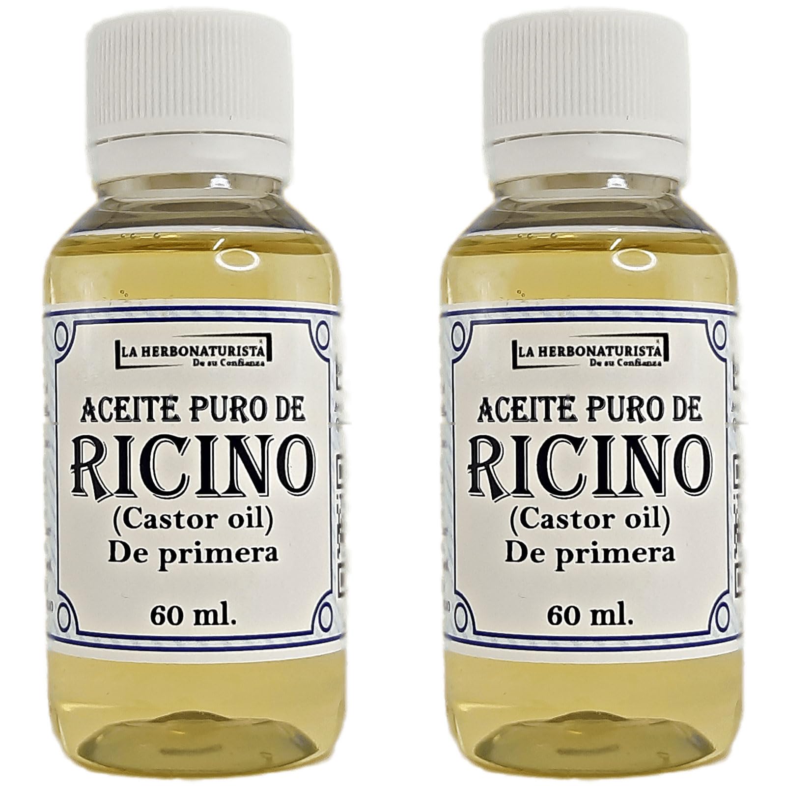 Pack 2 Aceite de Ricino Puro Castor Oil de Primera | Pestañas Cejas ...