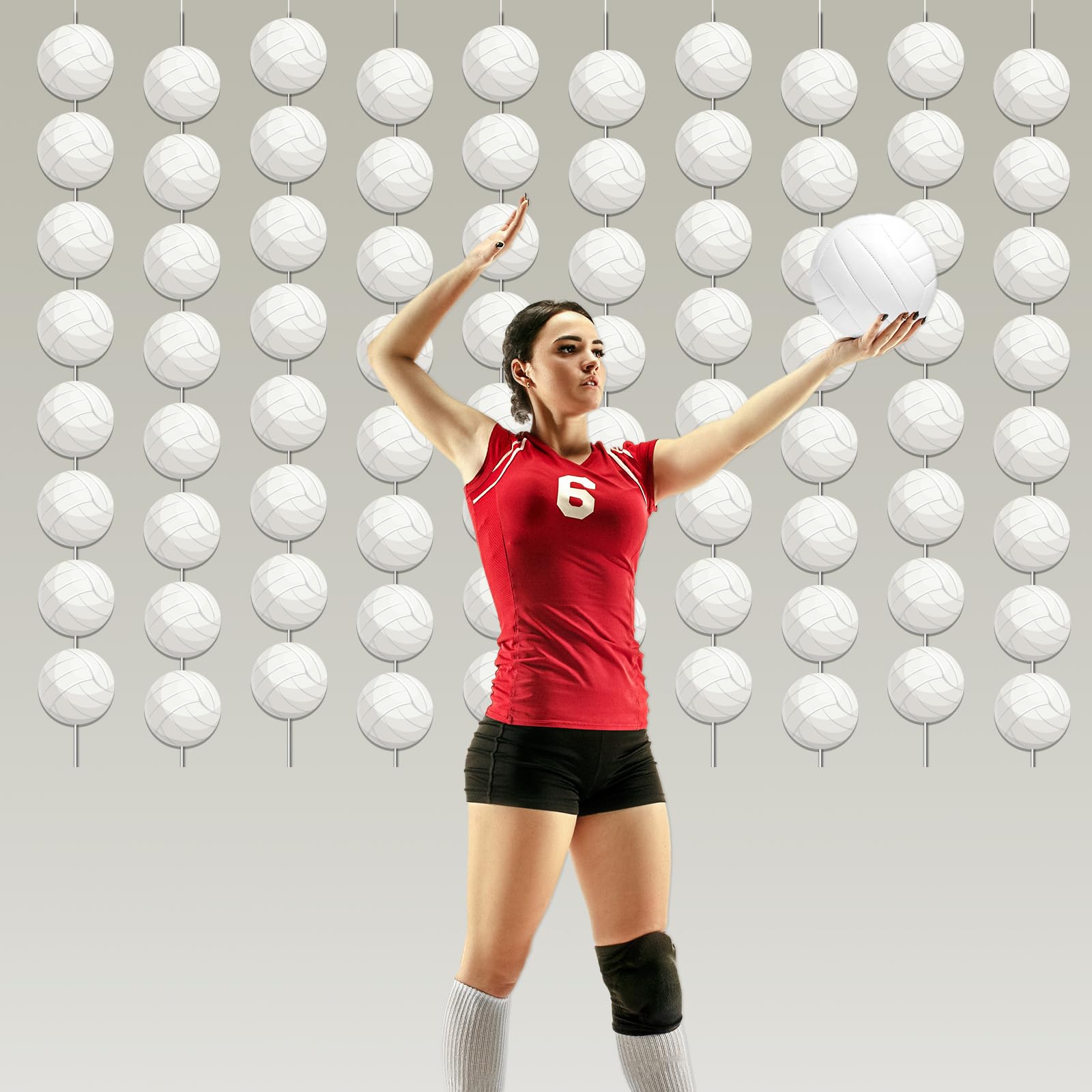 Snapklik.com : 12 PCS Volleyball Banner Volleyball Theme Party Hanging ...
