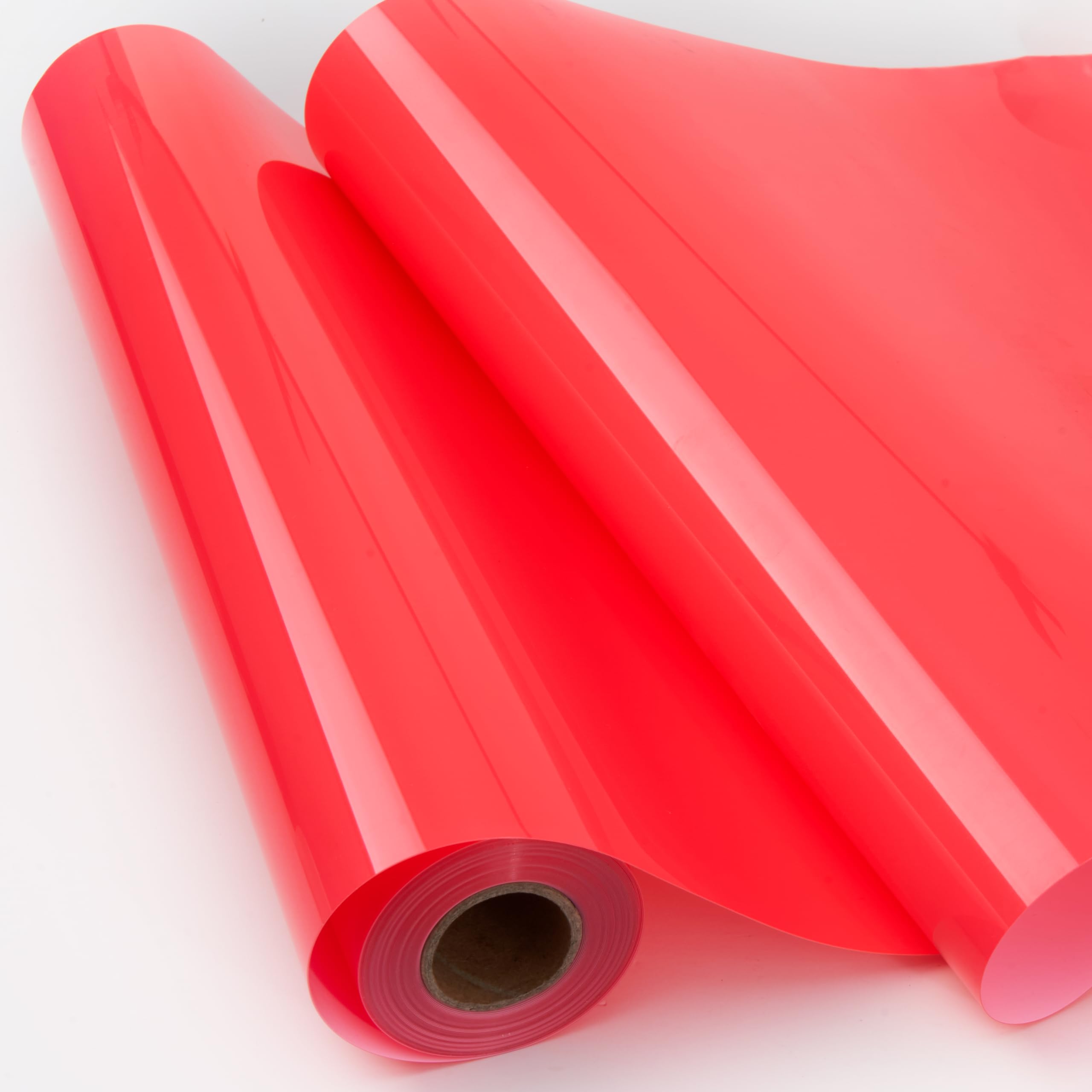 Amazon.com: IRON-ON HTV Neon Red Heat Transfer Vinyl Rolls 12" x 20ft ...