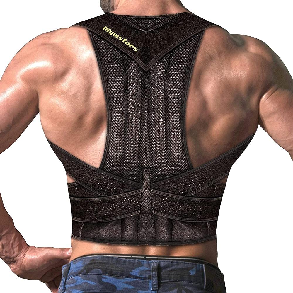 Olymstars Adjustable Posture Corrector Postural Corrector Back Improve ...