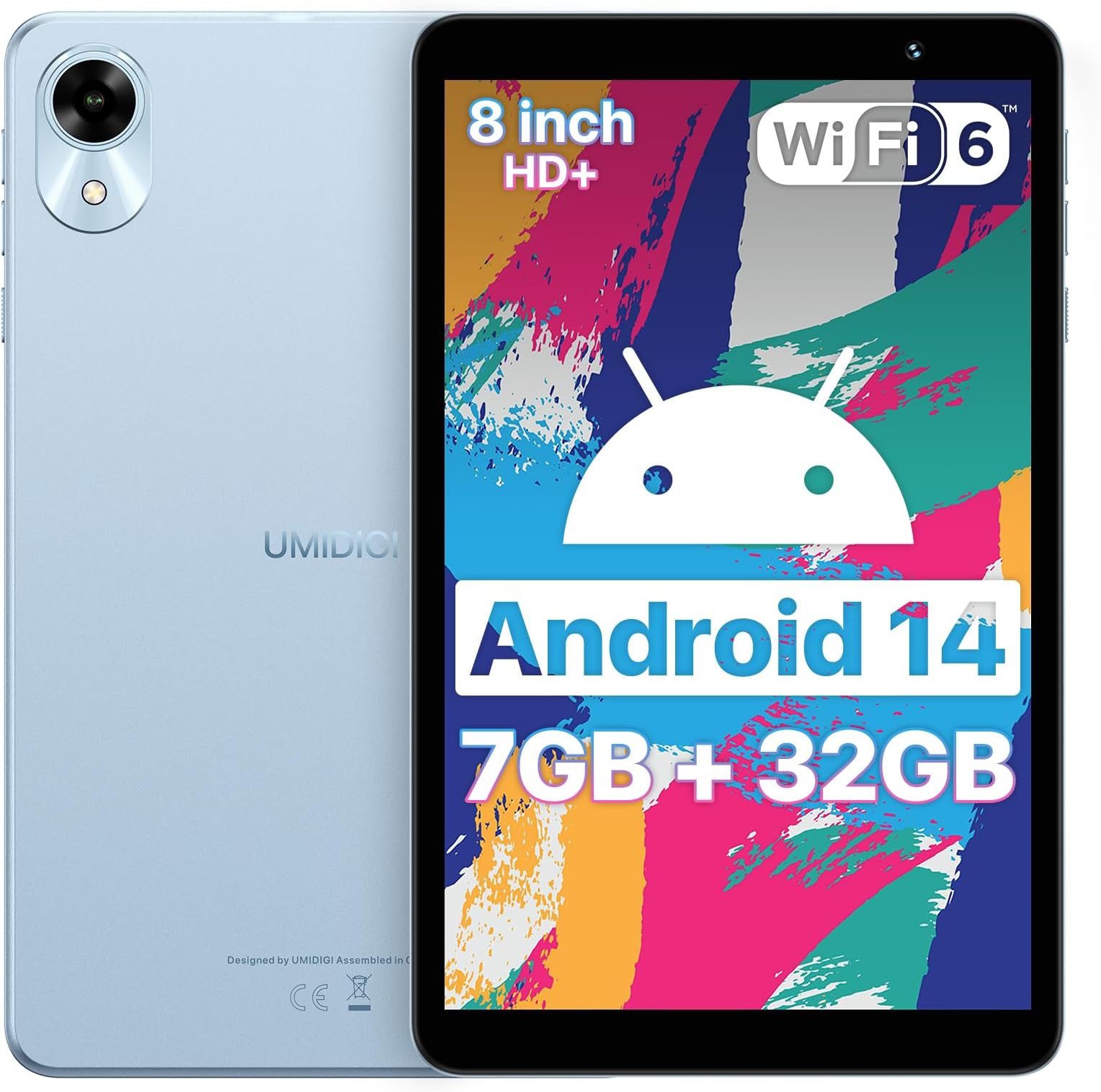 Amazon.com : ONN. Surf 7" Android Tablet 9.0 Pie 16GB 1.3GHz Quad-Core ...