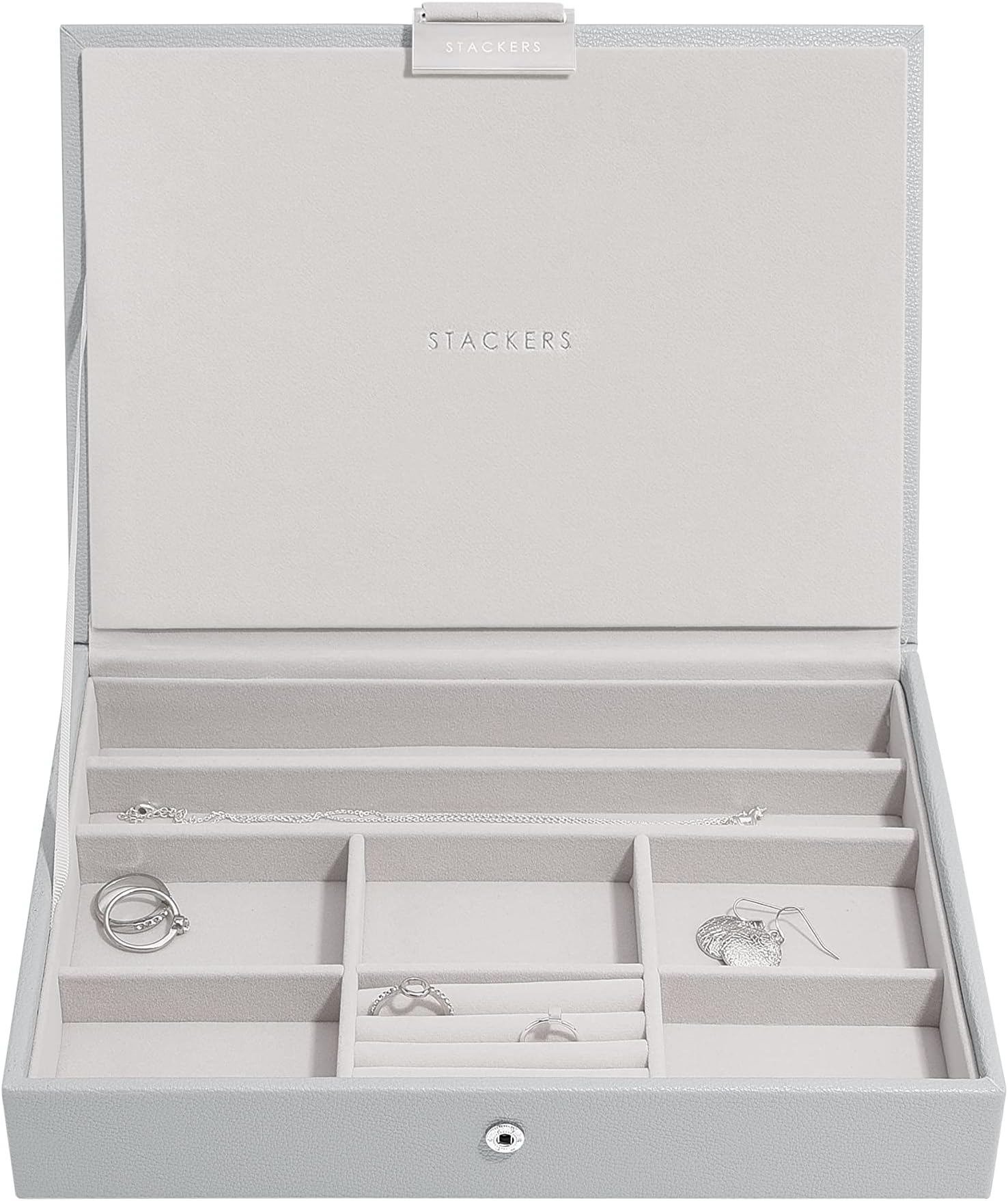Stackers Mink Classic Medium Jewellery Box Necklace Layer : Amazon.co ...