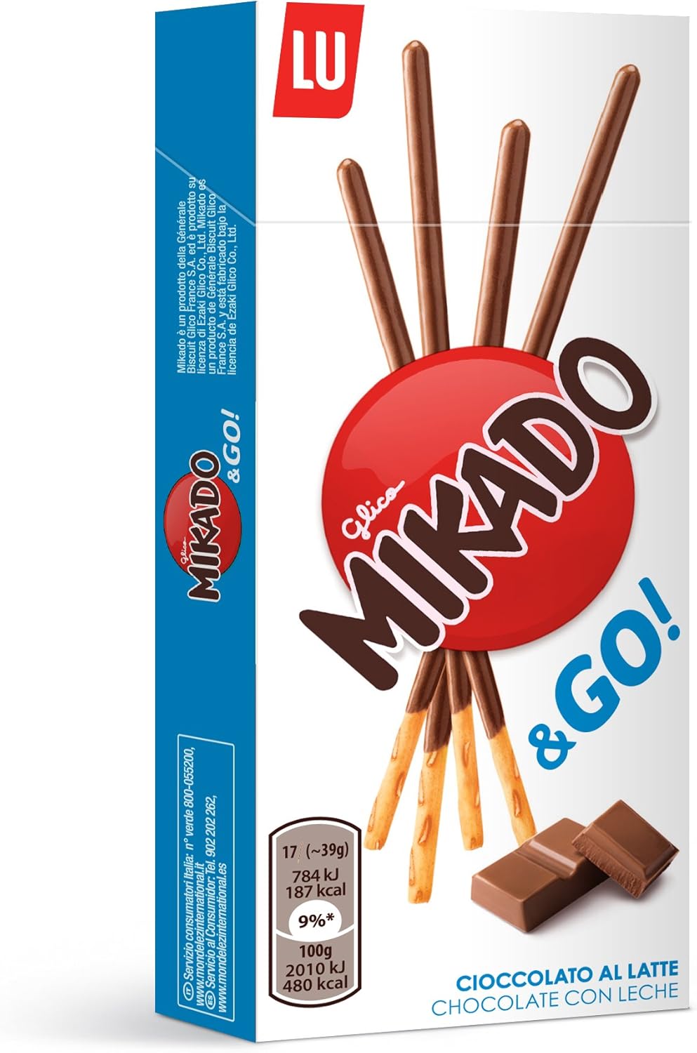 Mikado Milk Chocolate Biscuit, 39g : Amazon.co.uk: Grocery
