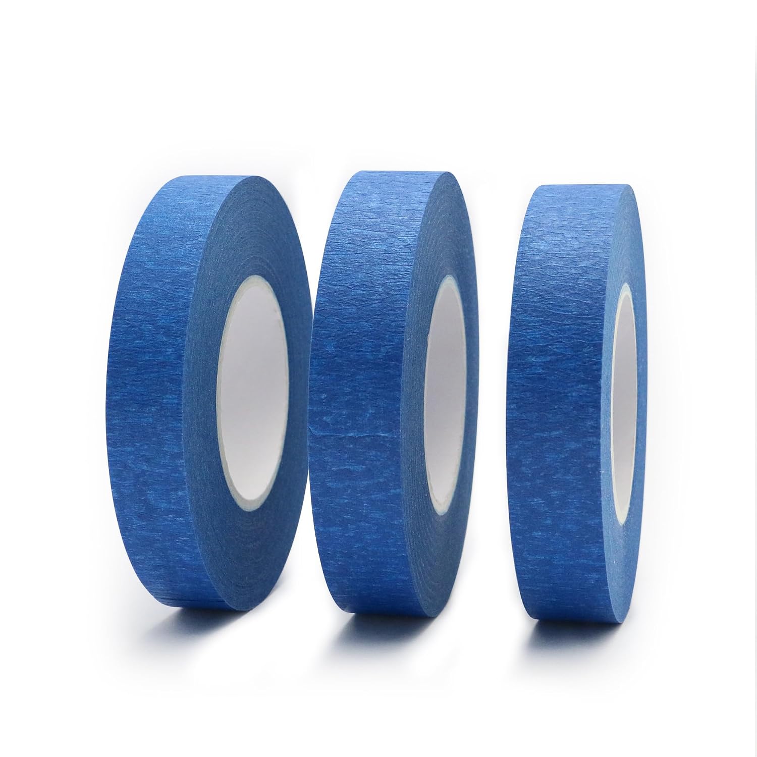 Zo.Yehaa Blue Masking Tape Painters Tape, 0.6 inch X 33 Yards X 3 Rolls ...