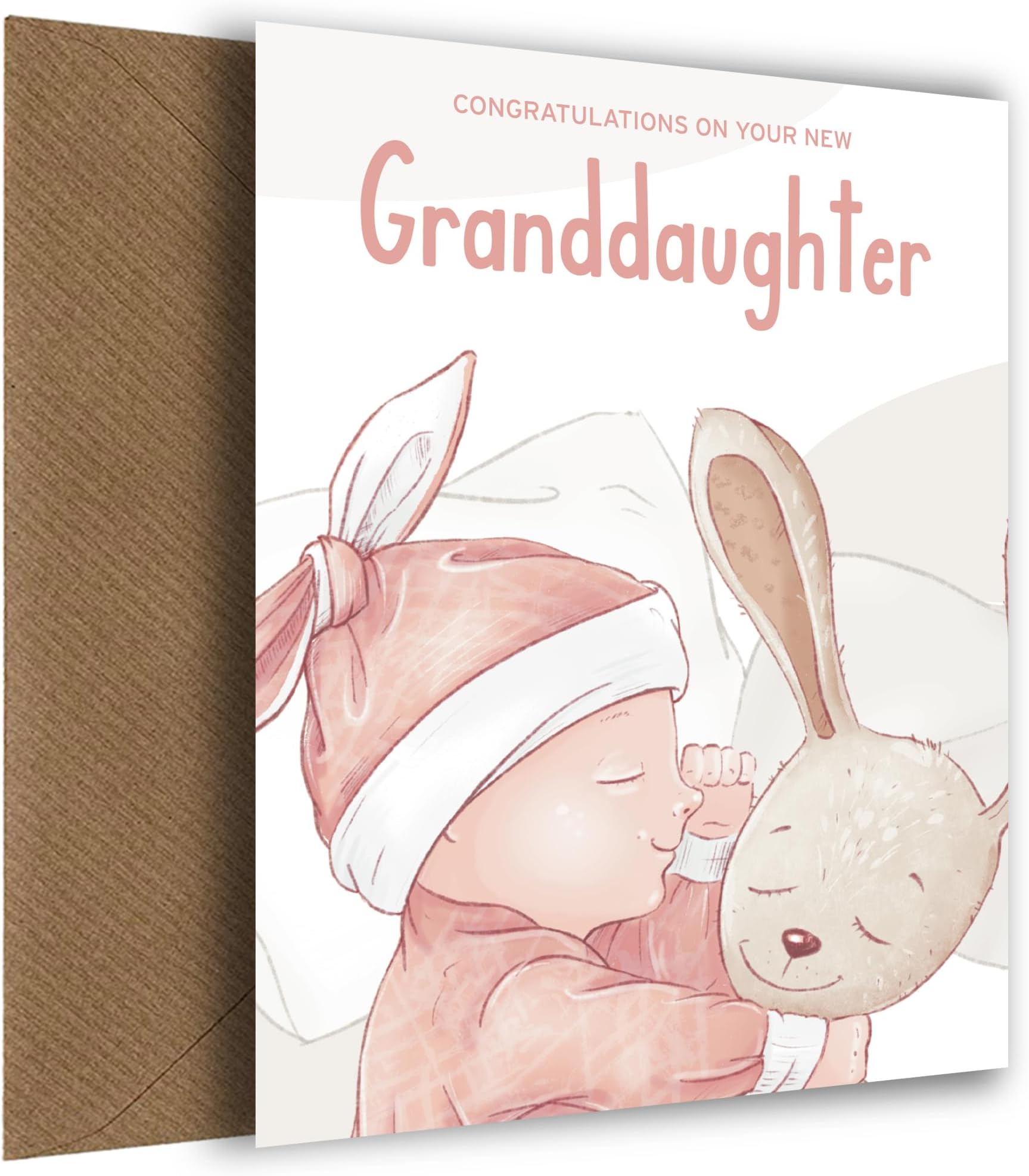 Congratulations New Granddaughter Card - Luxury Grandparents Cards for ...