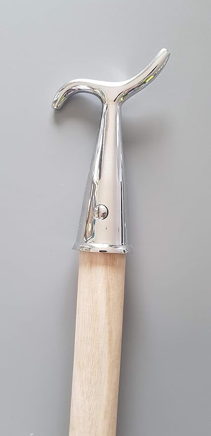 Pole Hook and Pole - for Sash Windows Skylight Velux Window Loft Attic ...