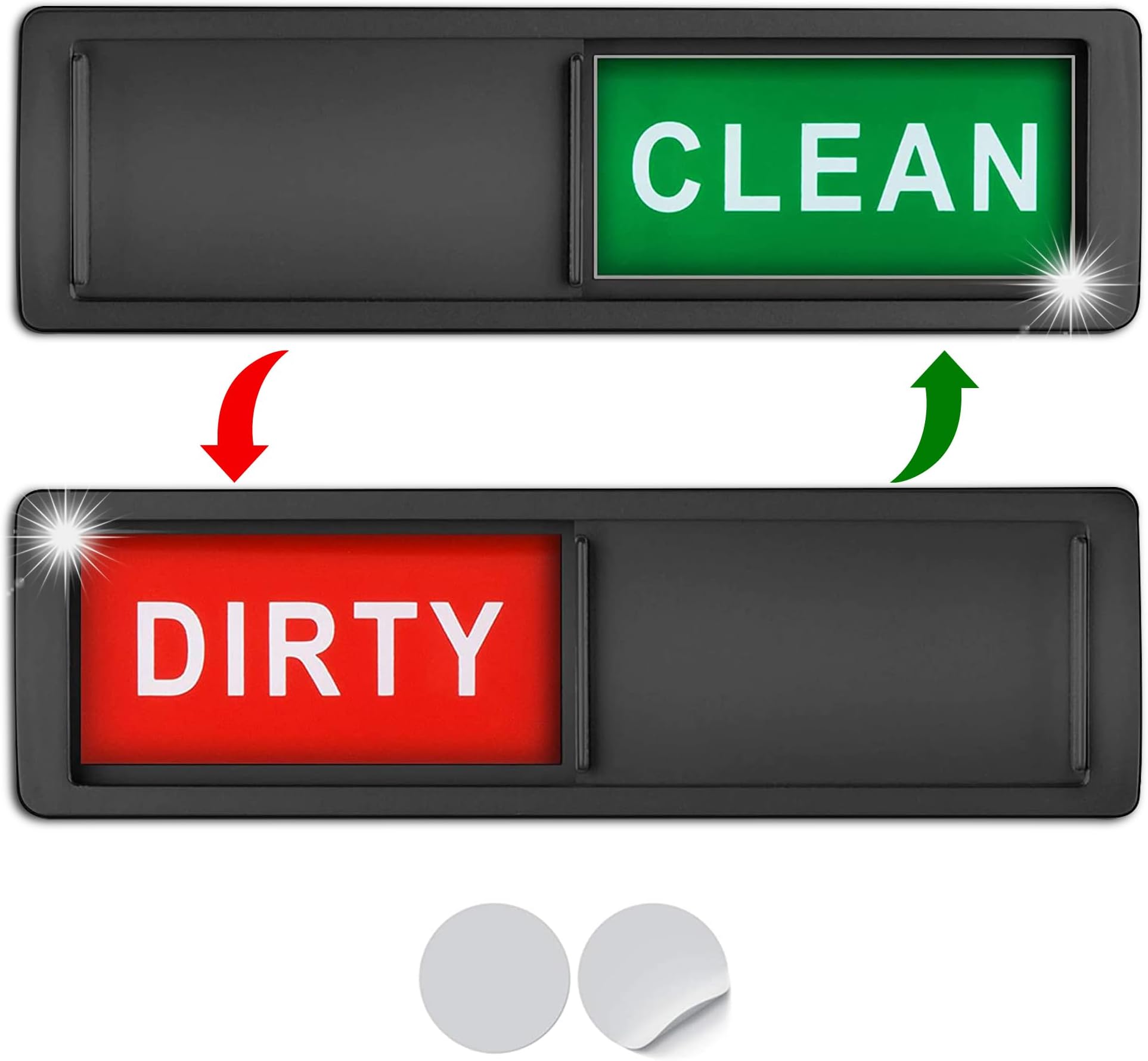 Amazon.com: Clean Dirty Dishwasher Magnet Sign by Vermont Home & Garden ...