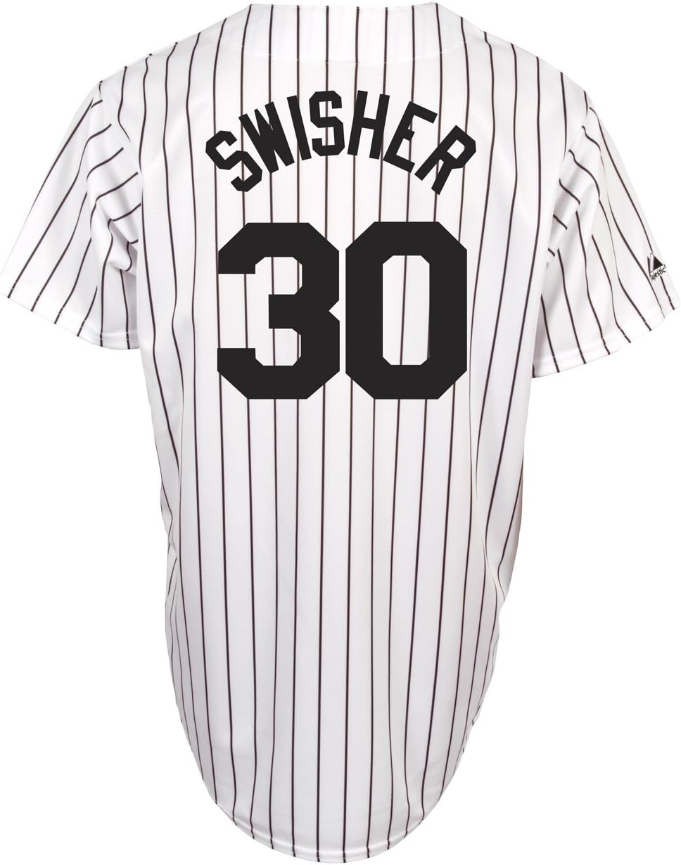 Amazon.com : Nick Swisher Chicago White Sox Replica Home Jersey (Medium ...