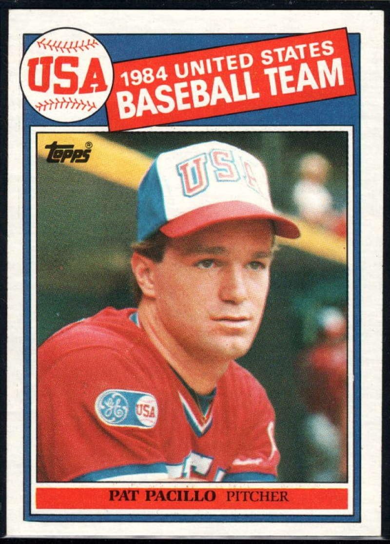 Amazon.com: 1985 Topps Baseball #402 Pat Pacillo RC Rookie USA Olympic ...