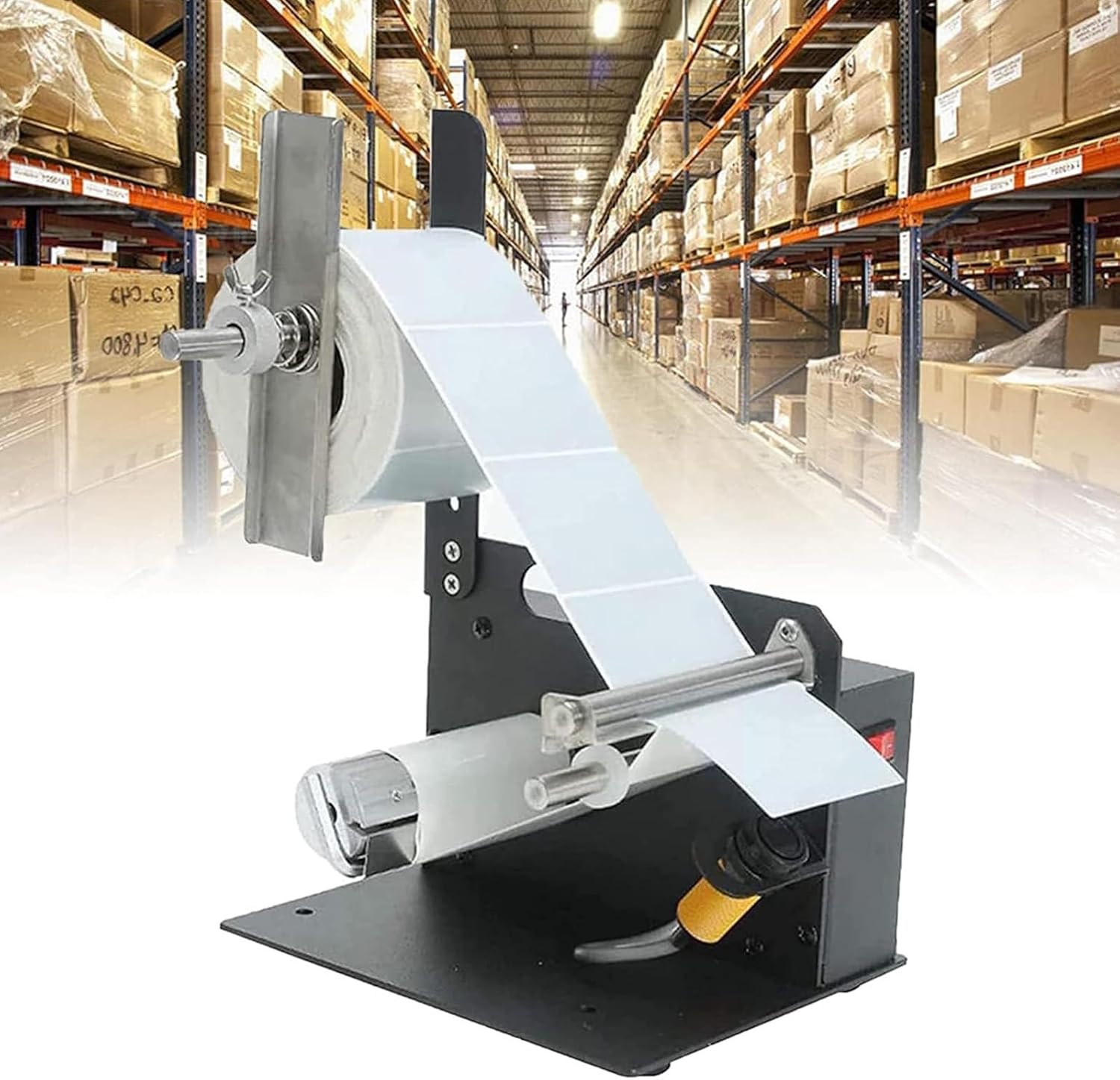 Amazon.com: Hlixzoy Label Peeling Machine, Fully Automatic Barcode ...