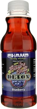 Amazon.com: Champ Flush Out Detox Drink - Blueberry by Champ : Health ...