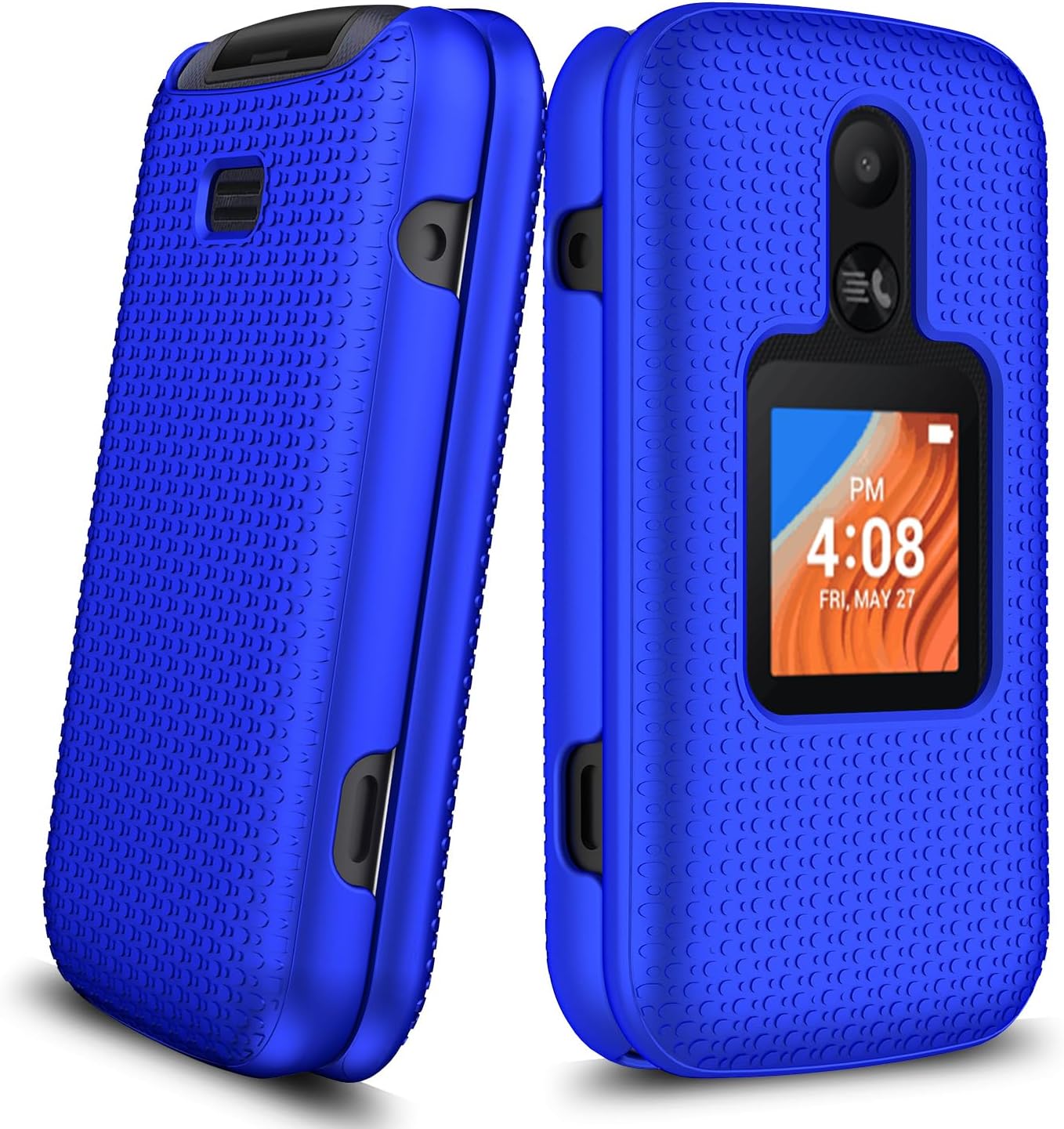 Amazon.com: Lozeguyc Case with Screen Protector for TCL Flip Plus 4058L ...