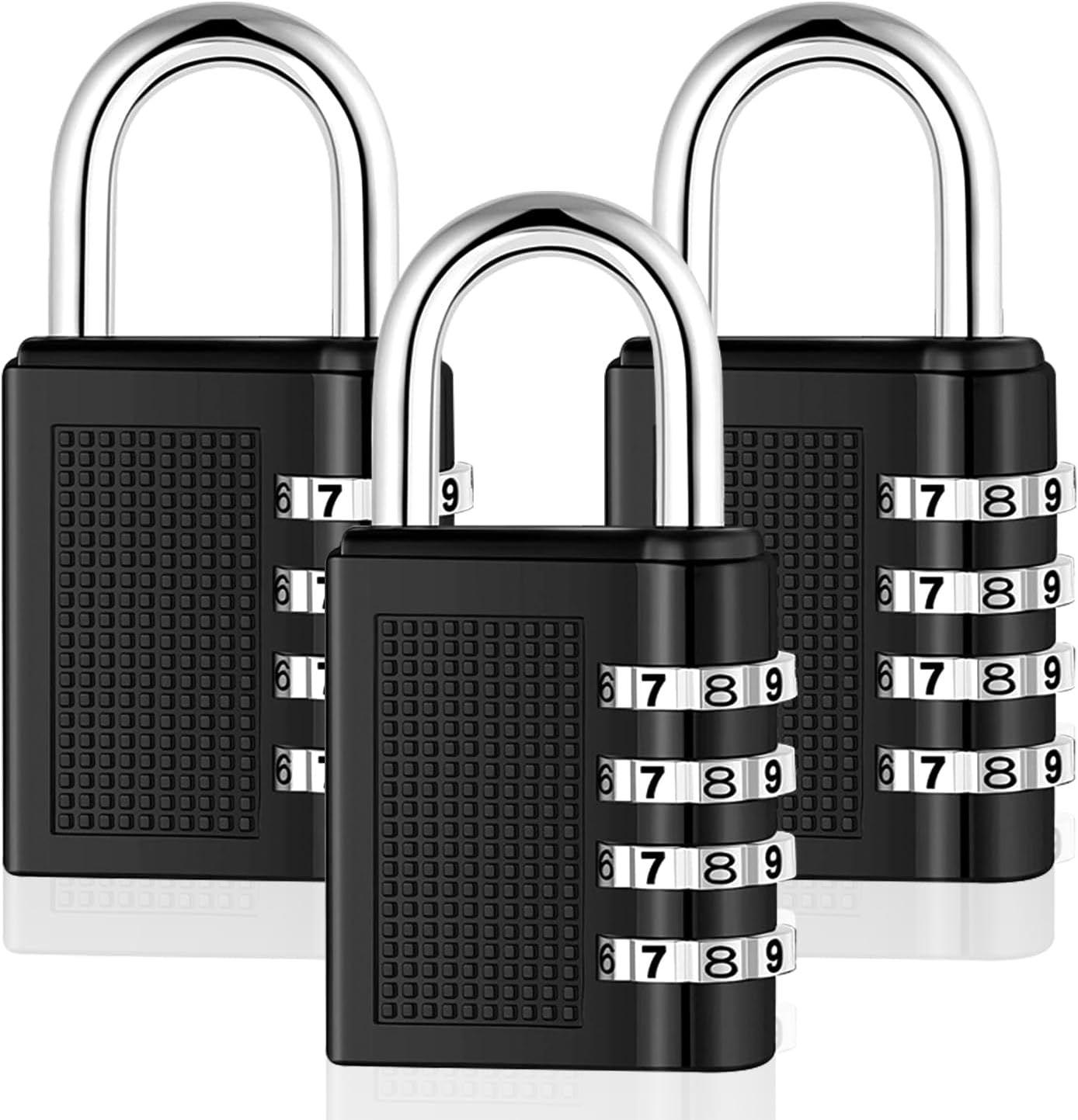 Master Lock 646T Candado para Equipaje de Combinación Reprogramable a 3 ...