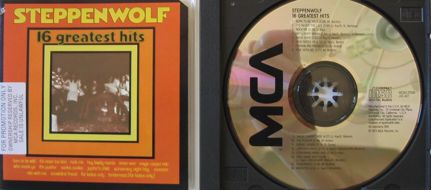 16 Greatest Hits by Steppenwolf - Amazon.com Music