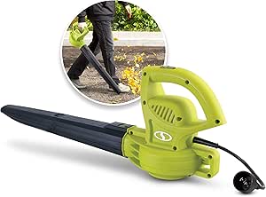 Amazon.com: Sun Joe SBJ597E All Purpose Electric Blower, 155 MPH, 6 Amp ...