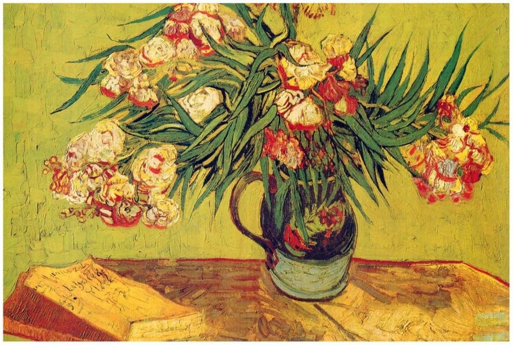 Amazon.com: Vincent Van Gogh (Oleanders) Art Poster Print 19 x 13in ...