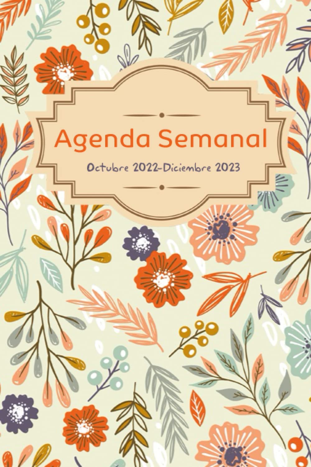 Agenda 2022 2023 Semana Vista: Agenda anual A5 - español | 15 meses ...