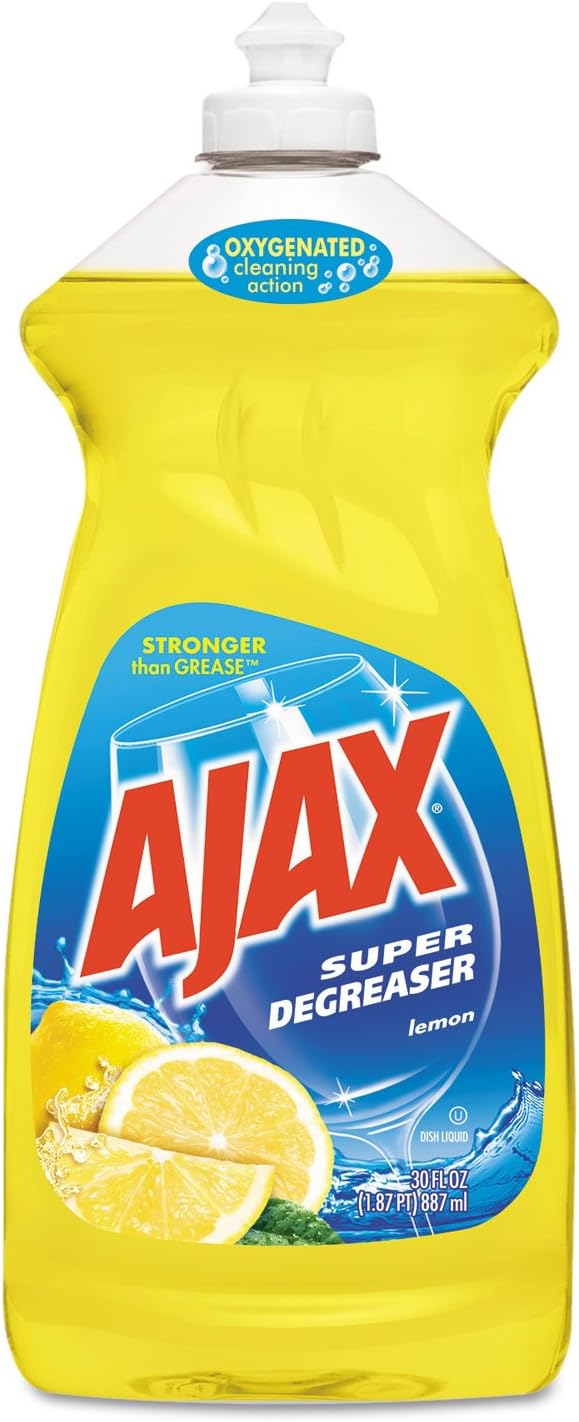 Amazon.com: Ajax Super Degreaser Dish Liquid-Lemon - 12.6 oz : Health ...
