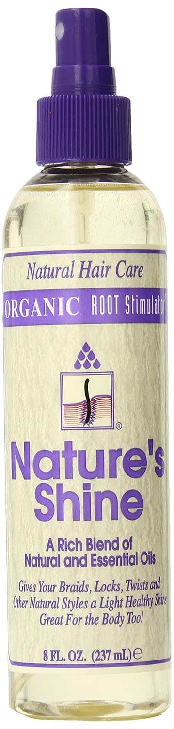 Amazon.com : Organic Root Stimulator Nature's Shine Hair Spray, 8 Ounce ...