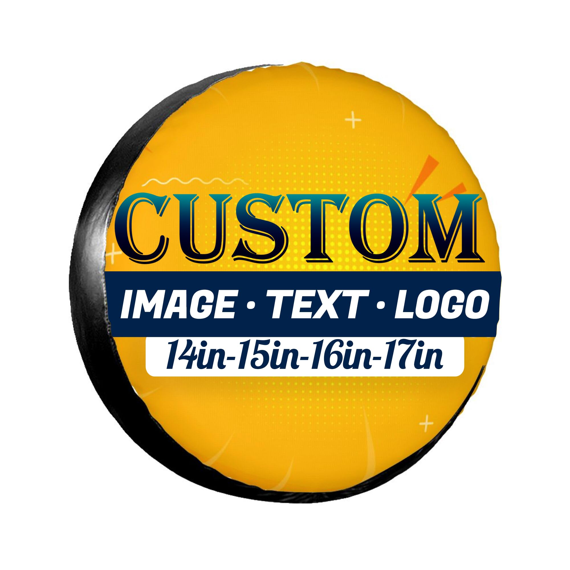 Amazon.com: Custom Spare Tire Cover Personalized Tire Cover Customize ...