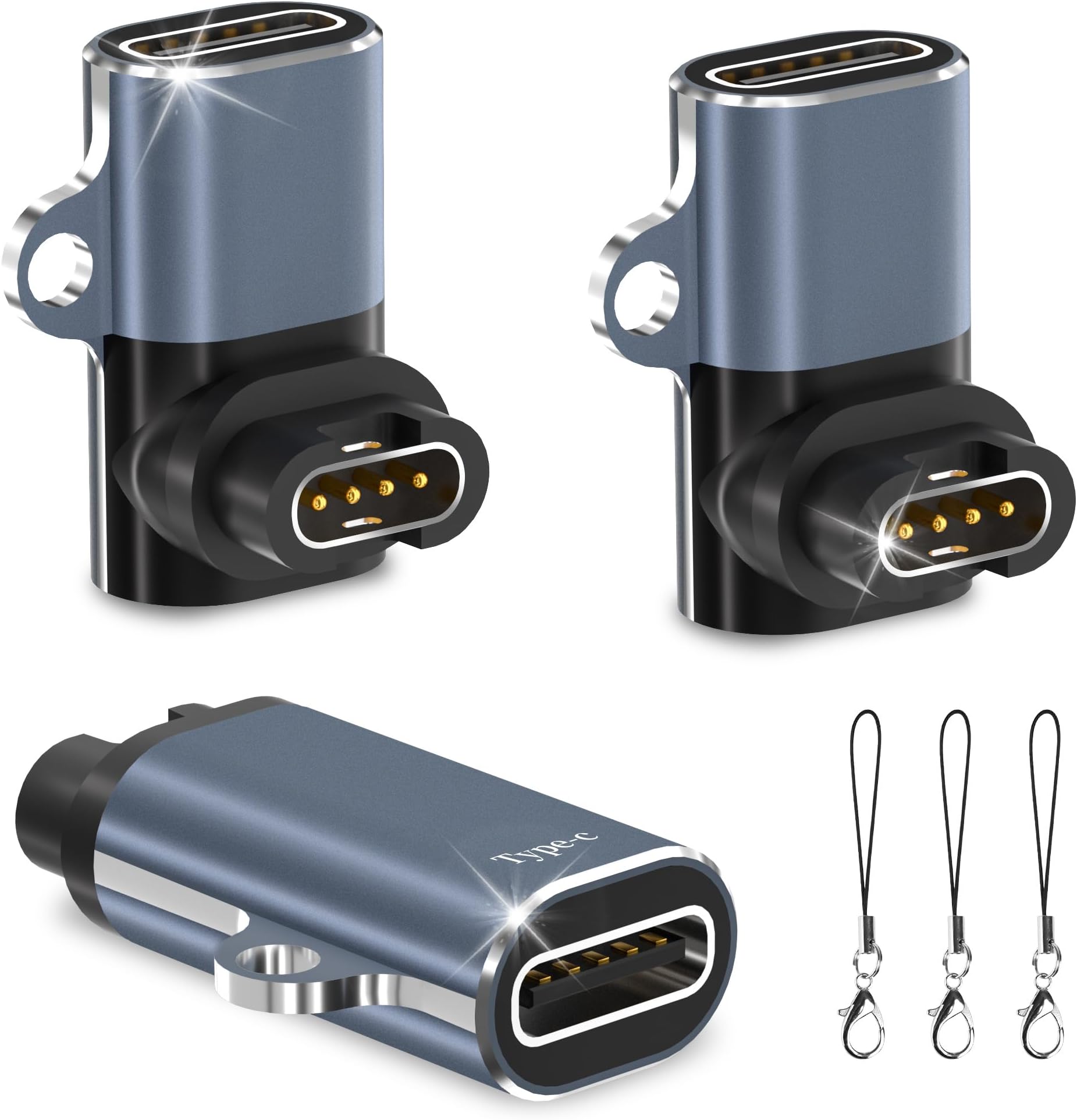 2 Stück USB C per Garmin Watch Charging Adapter,USB C Charging ...