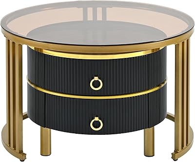 Amazon.com: FUSLITE Infinity Mirror Light Table, Coffee Tables for ...