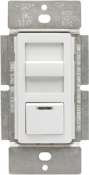 Leviton Slide Fan Speed Control Preset Switch, IPF05-1LZ, White/Ivory ...