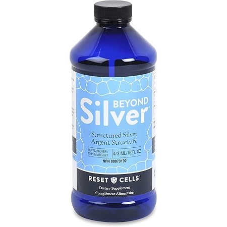 Amazon.com: Structured Colloidal Silver Liquid Solution 30ppm Mineral ...