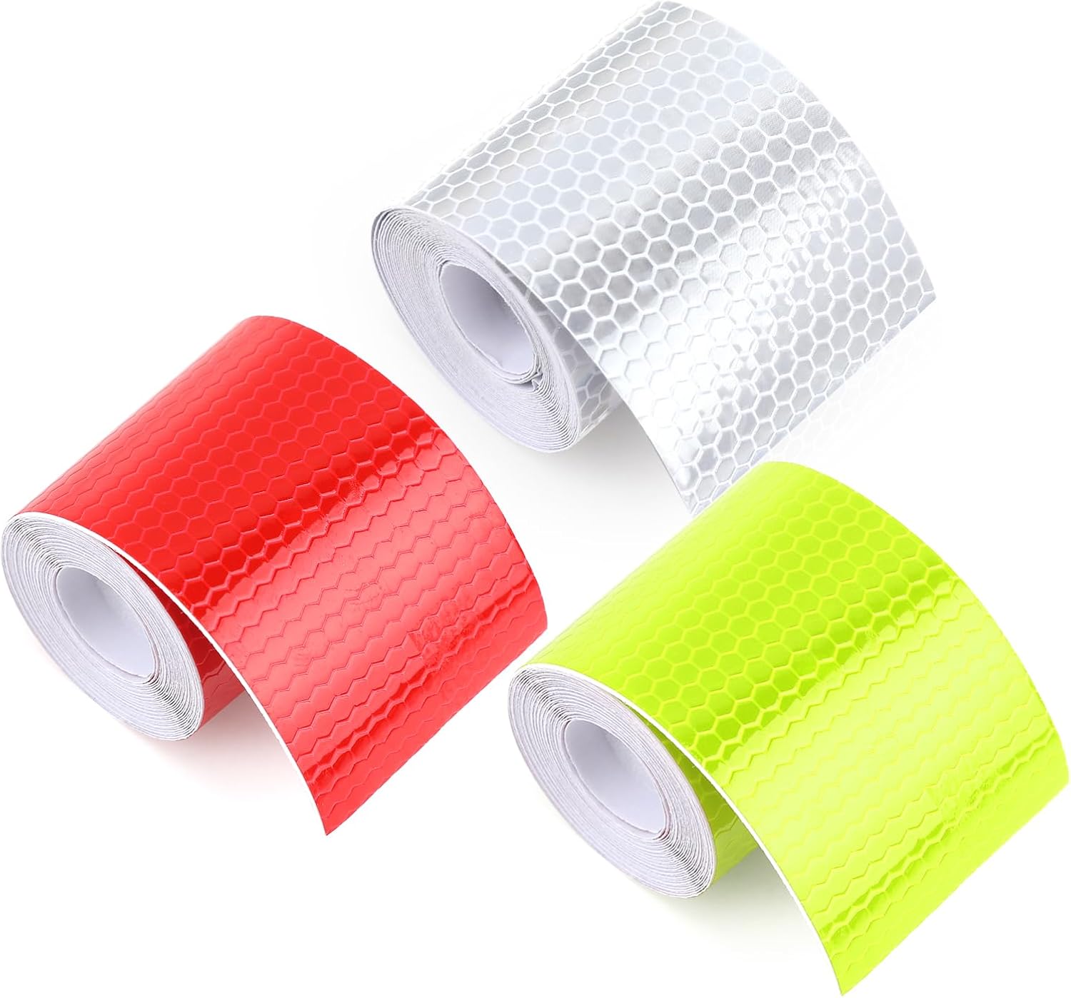 3 Rolls Reflective Safety Tapes,3m X 5cm Waterproof High Visibility ...