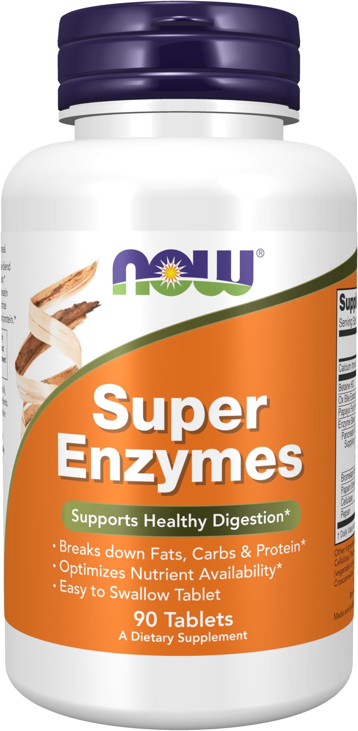 Amazon.com: NOW Foods Supplements, Super Enzymes, Formulated with ...