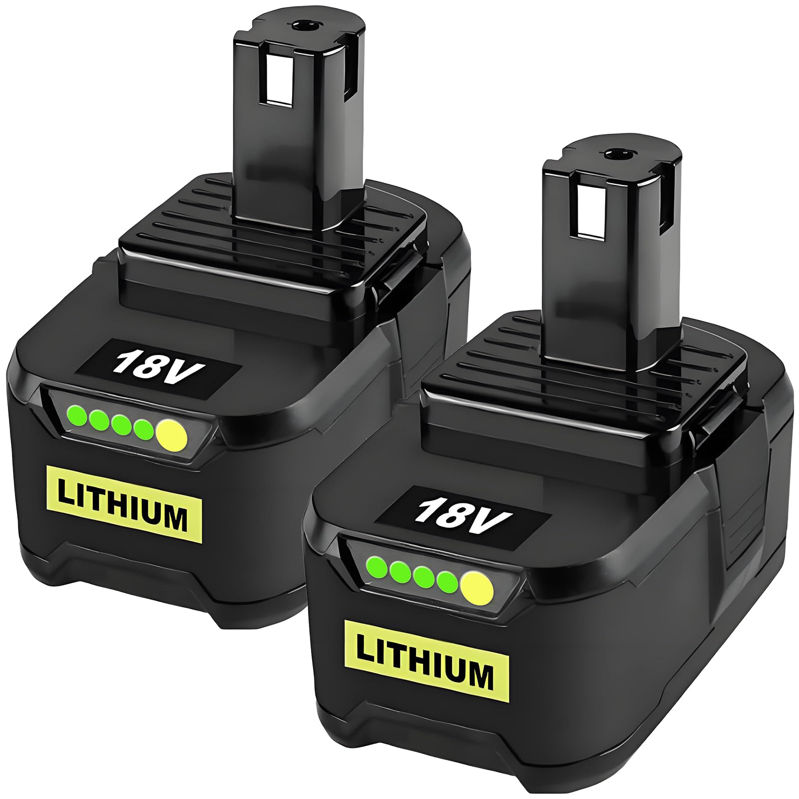 18V 8.0Ah P108 Replacement Battery for Ryobi Battery 18V Compatible ...