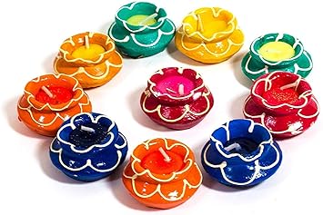 Buy LAKWAL Deepawali Matki Diya Traditional Handmade Terracotta Clay ...