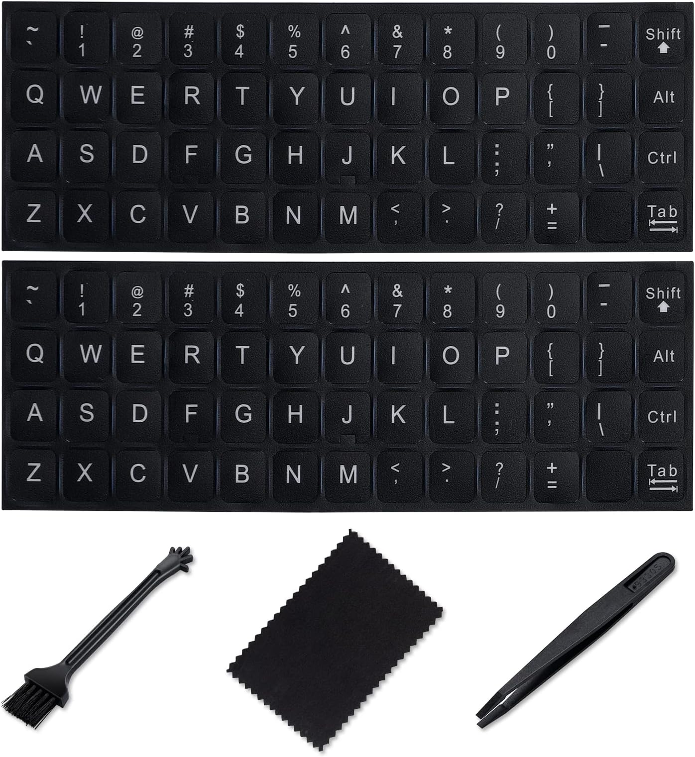 English Keyboard Stickers[5 in 1],Replacement English Keyboard Sticker ...